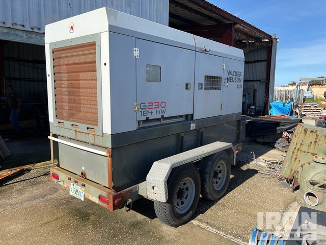 2013 Wacker Neuson G230 230 kVA Mobile Generator Set in Tarpon Springs ...