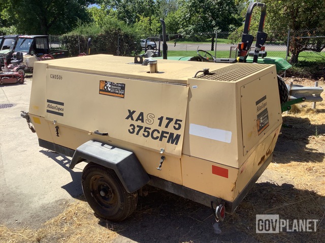 Surplus 2000 Atlas Copco XAS175JD Air Compressor in Boise, Idaho ...