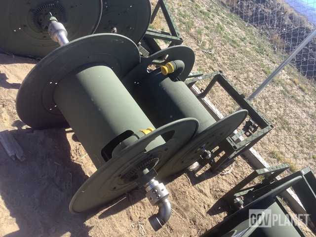 Surplus (2) Reelcraft 3700-31-24-20SS2-143 Hose Reel Assemblies in ...