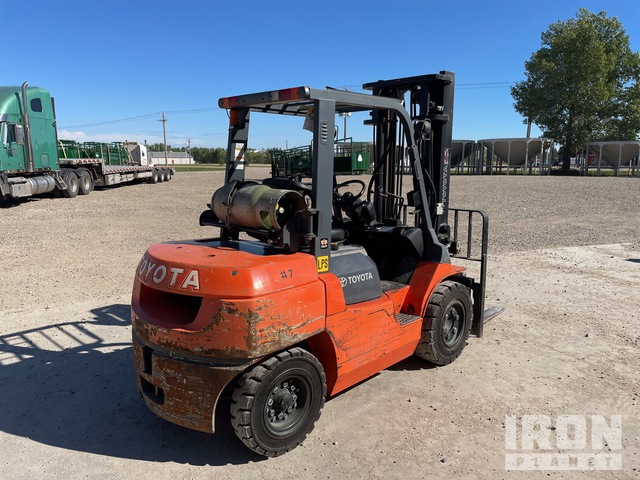 2013 Toyota 7FGU35 8000 lb Cushion Tire Forklift in Notre Dame de ...