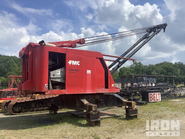 1973 FMC/Link-Belt LS-518 150 ton Lattice-Boom Crawler Crane in ...