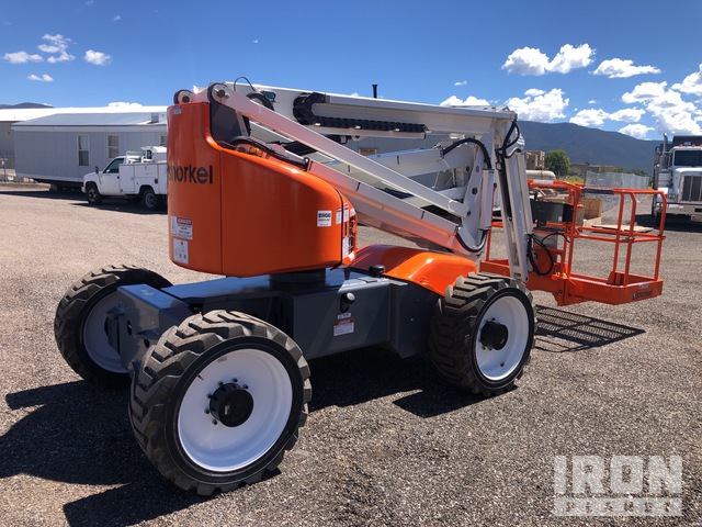 2018 Snorkel A46JRT 4WD Diesel Articulating Boom Lift in Ranchos De ...