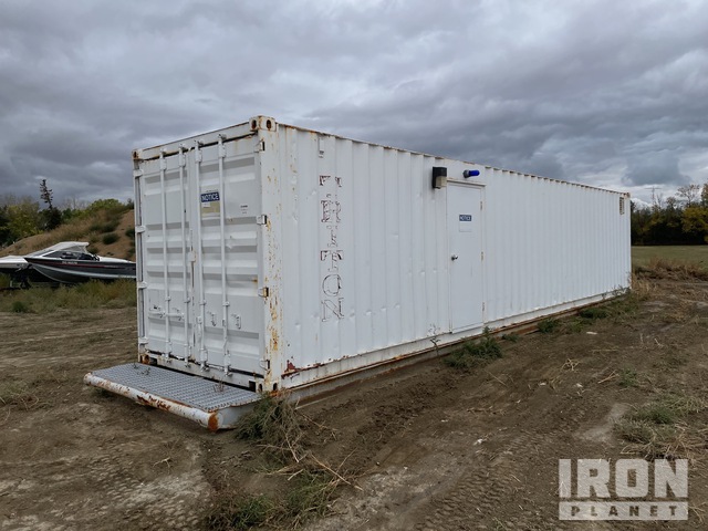 Custombuilt Skid Mount 40 ft Containerized Water Treatment Plant in ...