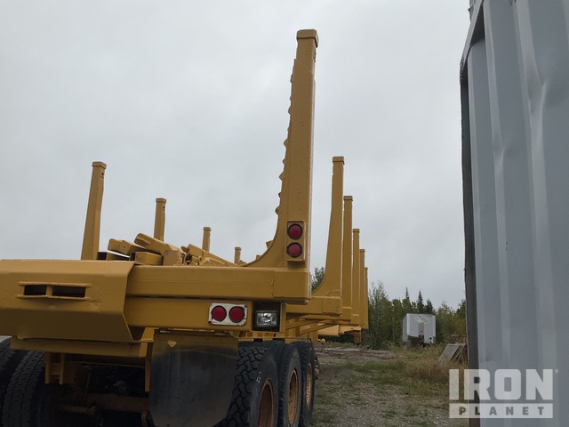 1998 Manac 52 ft Quad/A Log Trailer in Chibougamau, Quebec, Canada ...
