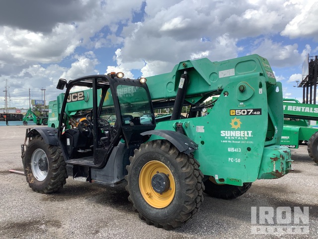 2014 JCB 507-42 Telehandler in Orlando, Florida, United States ...
