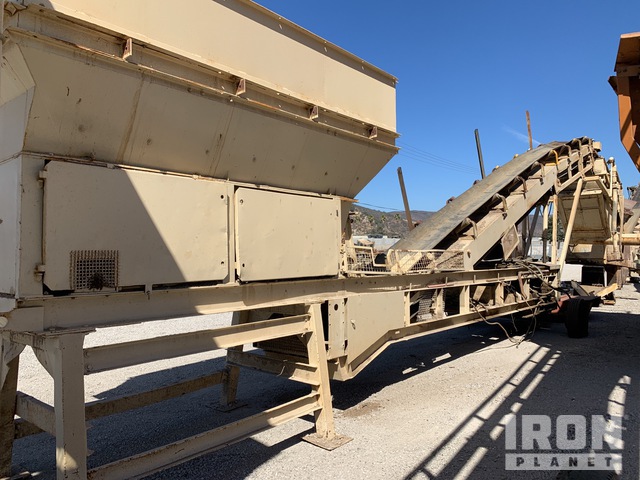 Finley Telescopic Portable 3 Deck Screen Plant in Lakeside, California ...