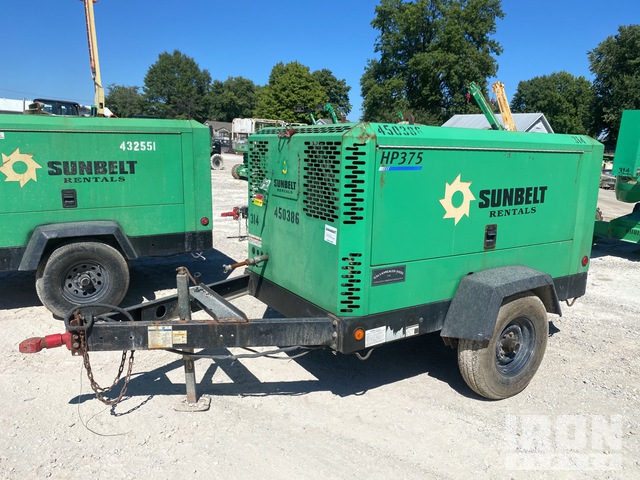 2012 Doosan HP375WCU-T3 375 cfm Mobile Air Compressor in Evansville ...