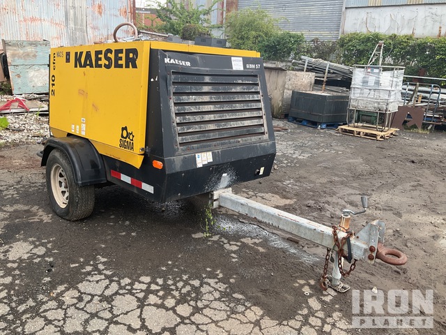 2009 Kaeser M57 210 cfm Mobile Air Compressor in Bronx, New York ...