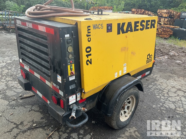2009 Kaeser M57 210 cfm Mobile Air Compressor in Bronx, New York ...