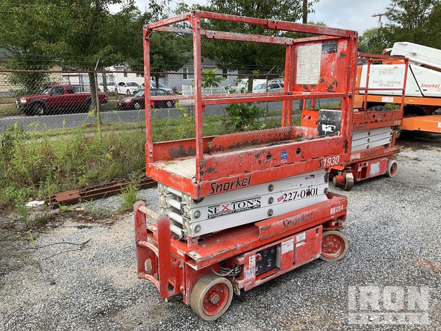 2005 Snorkel S1930 Electric Scissor Lift in Vineland, New Jersey ...