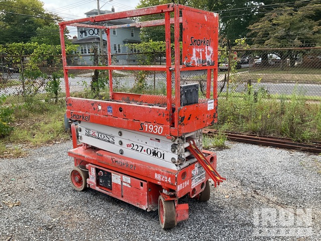 2005 Snorkel S1930 Electric Scissor Lift in Vineland, New Jersey ...