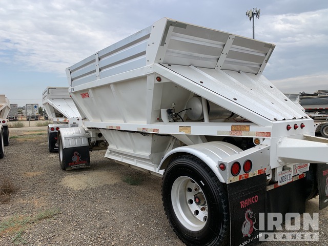 2018 Ranco Belly Dump Trailer w/2018 Ranco Belly Dump Pup Trailer in ...