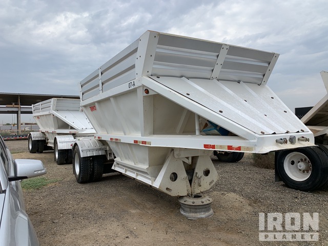 2018 Ranco Belly Dump Trailer w/2018 Ranco Belly Dump Pup Trailer in ...