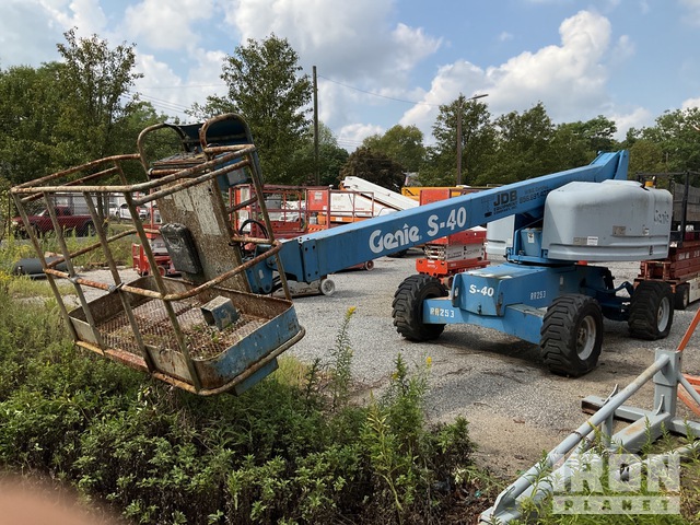 2000 Genie S-40 4WD Dual Fuel Telescopic Boom Lift in Vineland, New ...