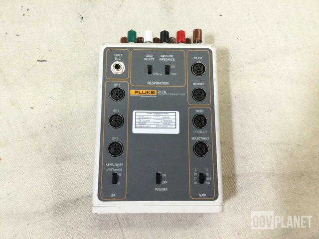 Surplus Fluke Biomedical 217A Patient Simulator in North Las Vegas ...