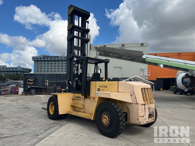 1993 Hyster H360X 36000 lb Rough Terrain Forklift in Miami, Florida ...