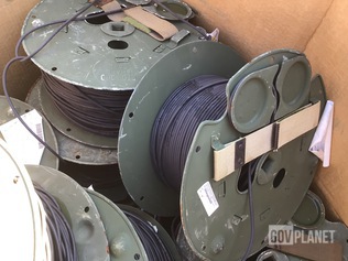 Surplus (17) Spools of Fiber Optic Cable in Lytle, Texas, United States ...
