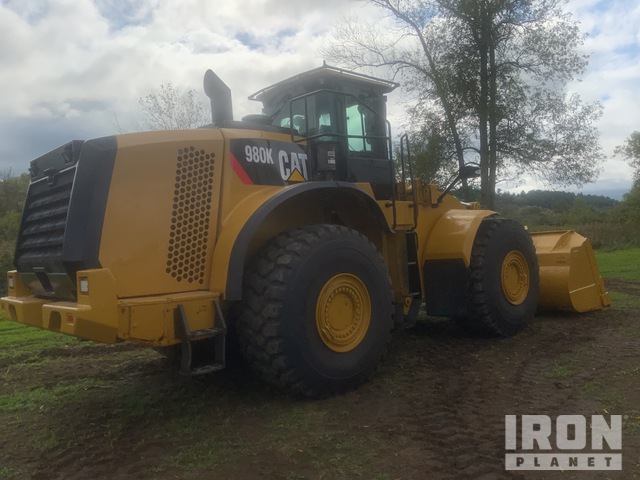 2013 Cat 980K Wheel Loader in Fultonville, New York, United States ...
