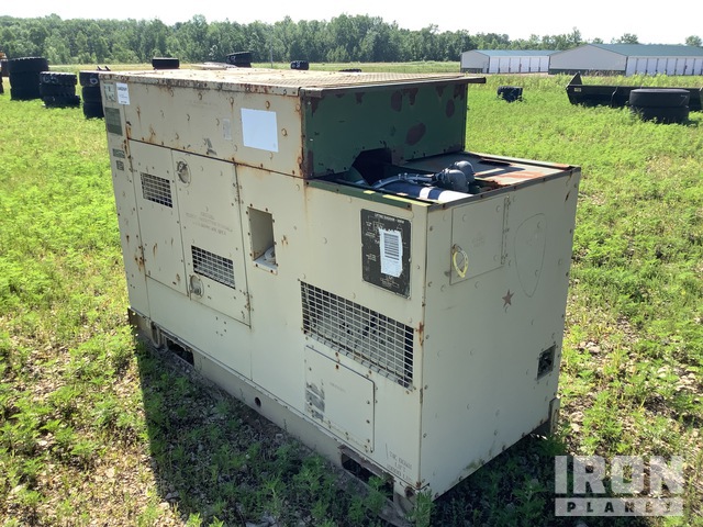 2002 OFNW8 MEP 806B 60 kW Skid-Mounted Generator Set in Lena, Wisconsin ...