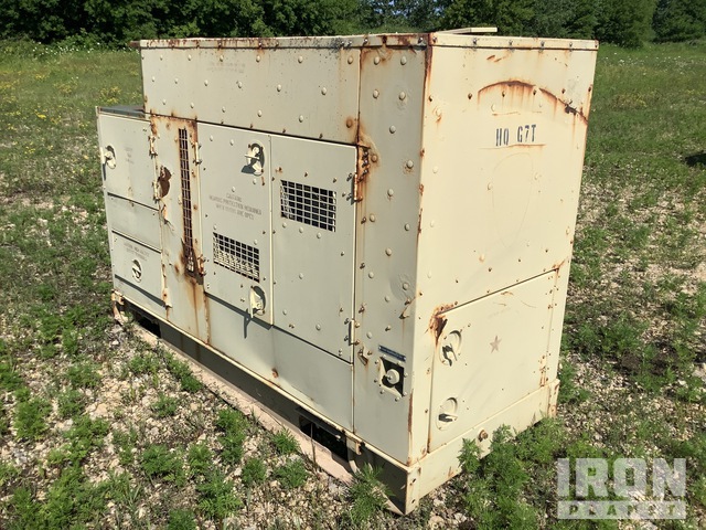 2002 OFNW8 MEP 806B 60 kW Skid-Mounted Generator Set in Lena, Wisconsin ...