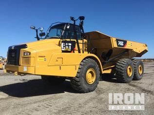 2015 (unverified) Cat 745C Articulated Dump Truck, Davenport, Florida, Estados Unidos ...