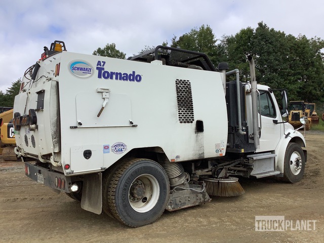 2018 Schwarze A7 Tornado on 2018 Freightliner Sweeper Truck in ...