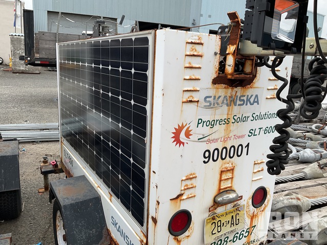 2011 Progress Solar Solutions SLT600 Solar Light Tower in Carteret, New ...