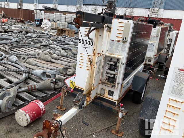 2011 Progress Solar Solutions SLT600 Solar Light Tower in Carteret, New ...