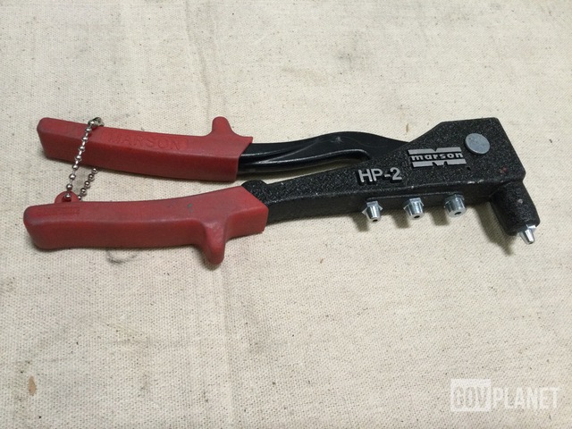 Surplus (15) Marson HP-2 Hand Riveters in North Las Vegas, Nevada ...