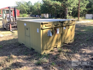 Surplus Garrett Container Systems 864093-2 Storage Container in Hooks ...