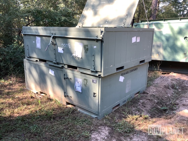 Surplus (2) Garrett Container Systems 864093-2 Storage Containers in ...