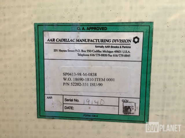 Surplus AAR ISU-90 Storage Container in Hooks, Texas, United States ...