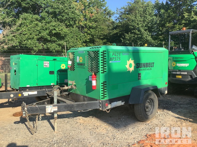 2013 Doosan Infracore P425/HP375WCU-T4I Mobile Air Compressor in ...
