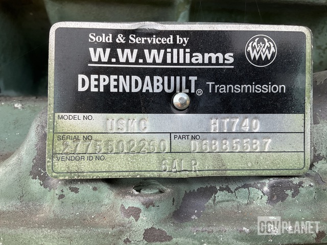 Surplus W.W. Williams USMC-D6885587 Transmission in Albany, Georgia ...