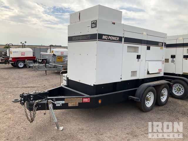 2016 Multiquip DCA125SSIU4F 125 kVA Mobile Generator Set in Peoria ...