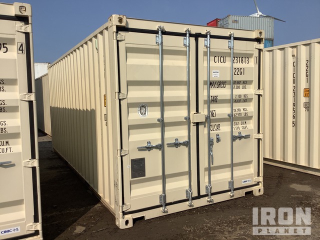 2022 CIMC 20 ft Storage Container in Chicago, Illinois, United States ...