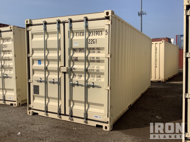 2022 CIMC 20 ft Storage Container in Chicago, Illinois, United States ...