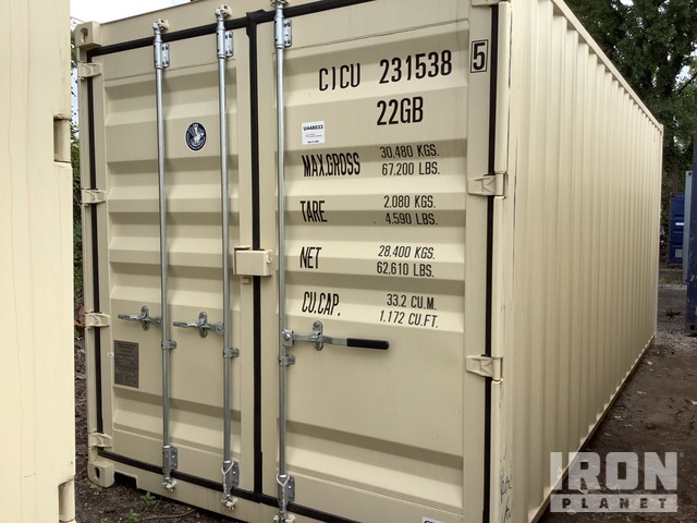 2021 CIMC 20 ft Storage Container in Chicago, Illinois, United States ...