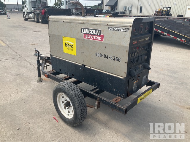 2014 Lincoln Vantage 300 Mobile Multi-Process Engine Driven Welder in ...