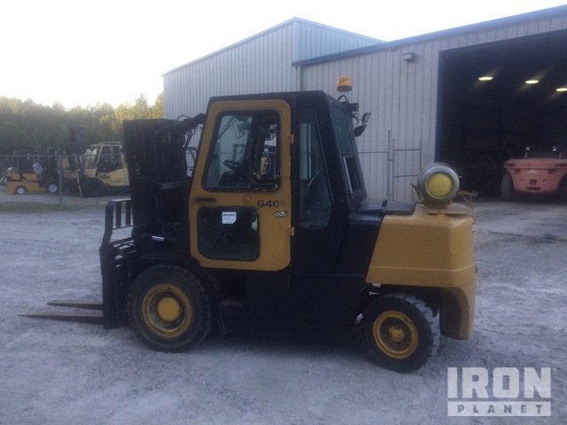 2004 Doosan G40S-2 7000 lb LPG Pneumatic Tire Forklift in Hardeeville ...