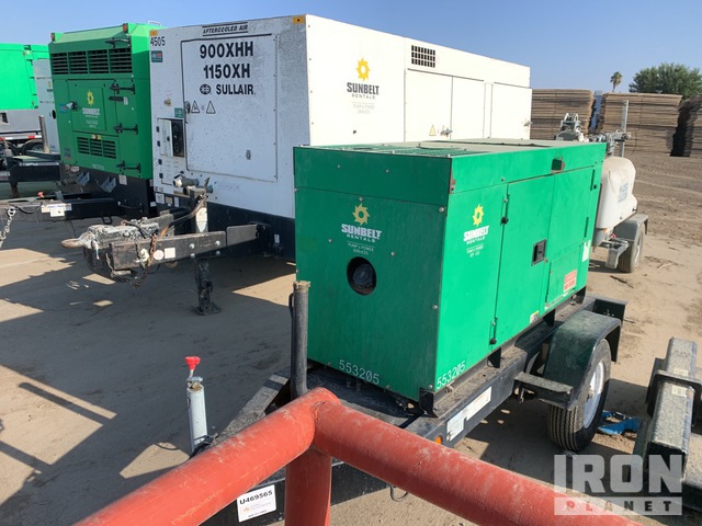 2013 Multiquip DCA-25SSIU3 Mobile Generator Set in Bakersfield ...