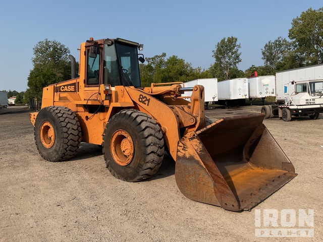 1991 Case 821 Wheel Loader in Galion, Ohio, United States (IronPlanet ...