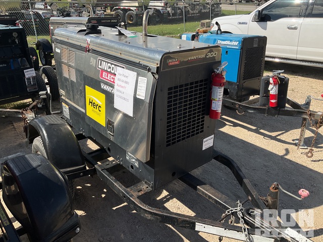 2014 Lincoln Vantage 300 Mobile Multi-Process Engine Driven Welder in ...