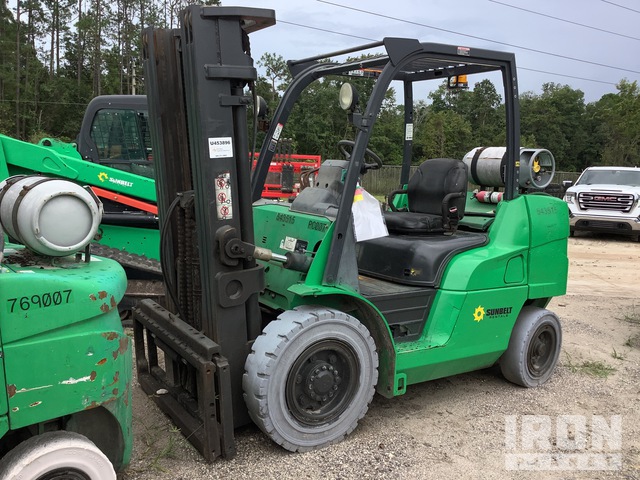 2013 Mitsubishi FG40N Cushion Tire Forklift in Jacksonville, Florida ...