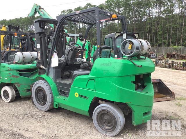 2013 Mitsubishi FG40N Cushion Tire Forklift in Jacksonville, Florida ...