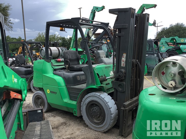 2013 Mitsubishi FG40N Cushion Tire Forklift in Jacksonville, Florida ...
