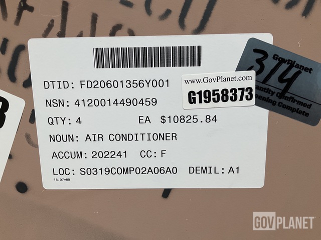 Surplus Keco FDECU-5 Environmental Control Unit in Albany, Georgia ...