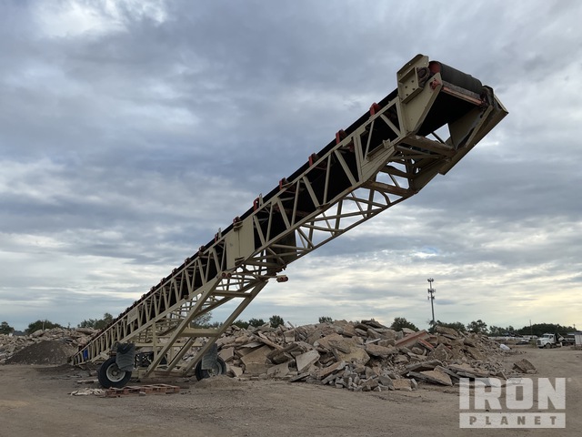 2004 Kolberg-Pioneer 31-36100 36 in x 100 ft Portable Radial Stacking ...