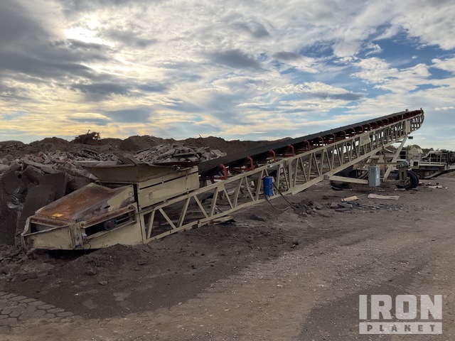 2004 Kolberg-Pioneer 31-36100 36 in x 100 ft Portable Radial Stacking ...