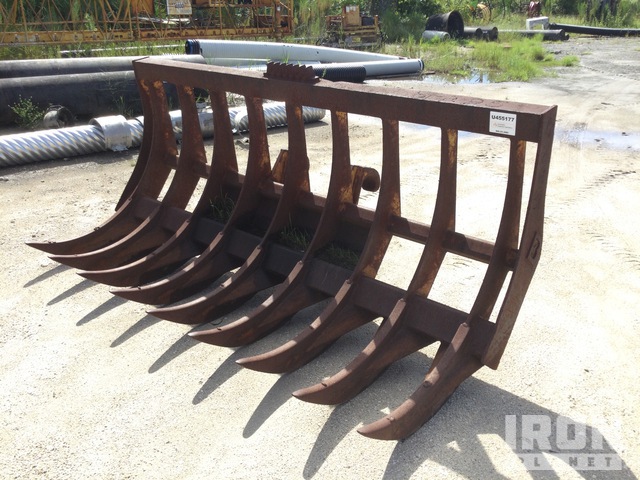 Balderson 10 ft Wheel Loader Root Rake - Fits Cat 940G in Cocoa ...
